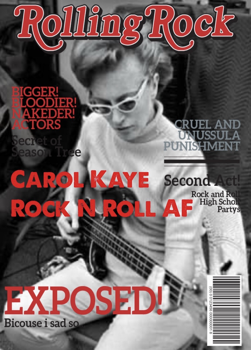 Carol Kaye: Rock N Roll AF - Generation X Offender